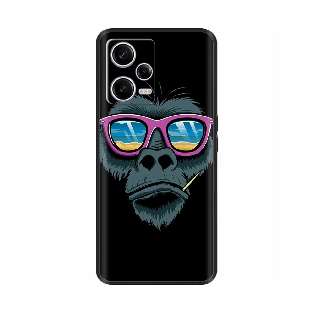 Чехол для Xiaomi Redmi Note 12 Pro Plus 5G, черный