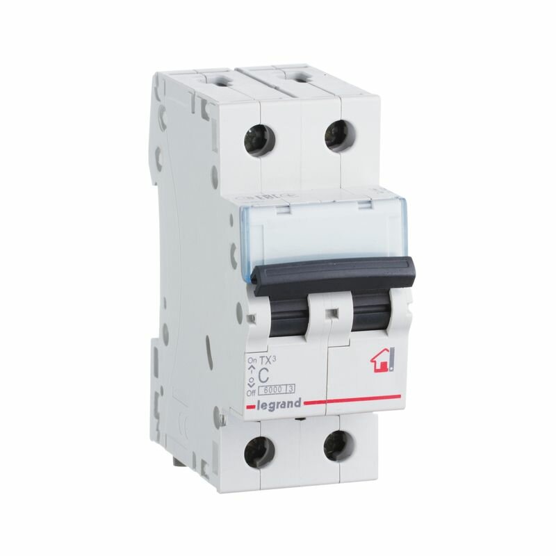 Автомат. выключатель Legrand TX3 2P 20A (С) 6000, шт