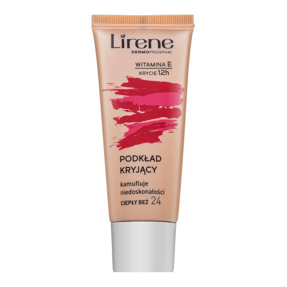 Тональный крем Lirene Vitamin E High-Coverage Liquid Foundation 24 Beige 30 мл