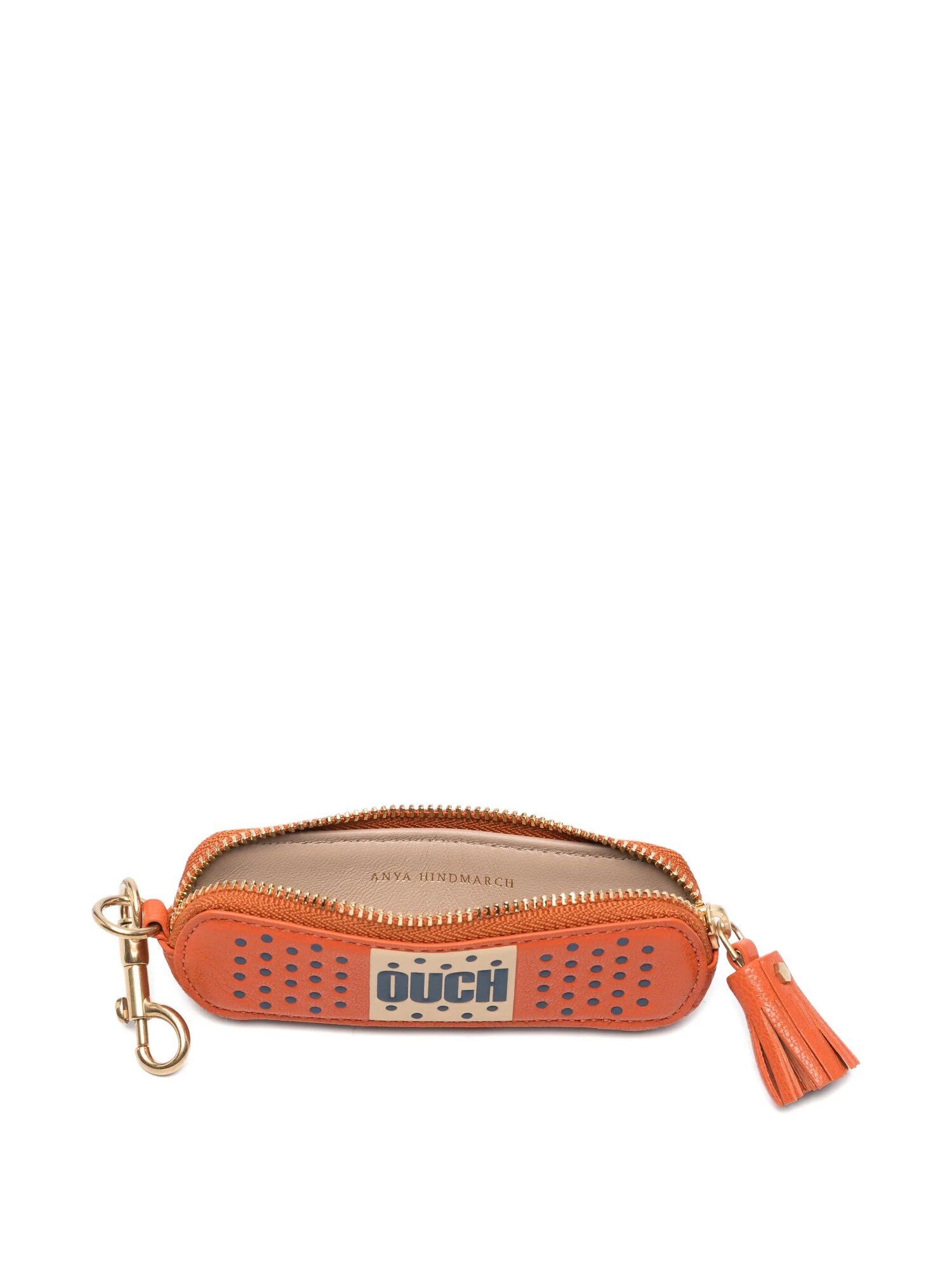 Брелок Anya Hindmarch, оранжевый — фото 1