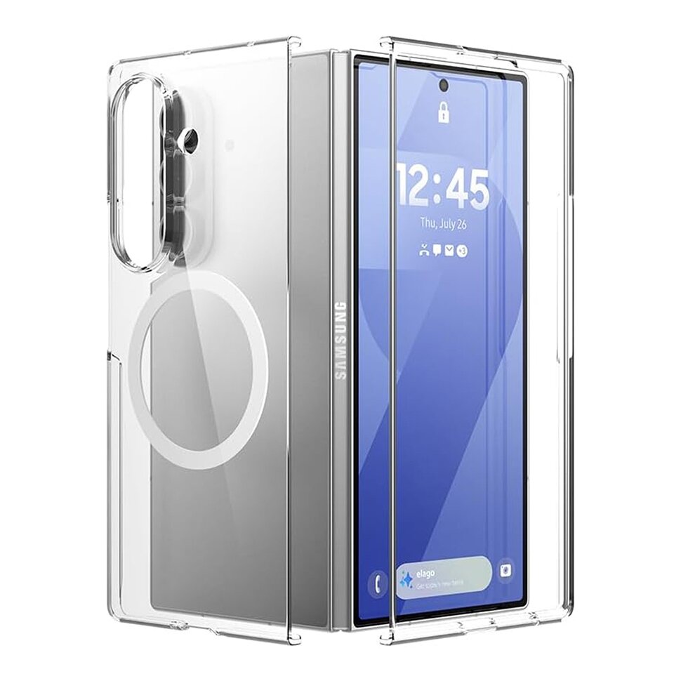 Elago прозрачный чехол с MagSafe для Galaxy Z Fold7, Magnetic PC Clear