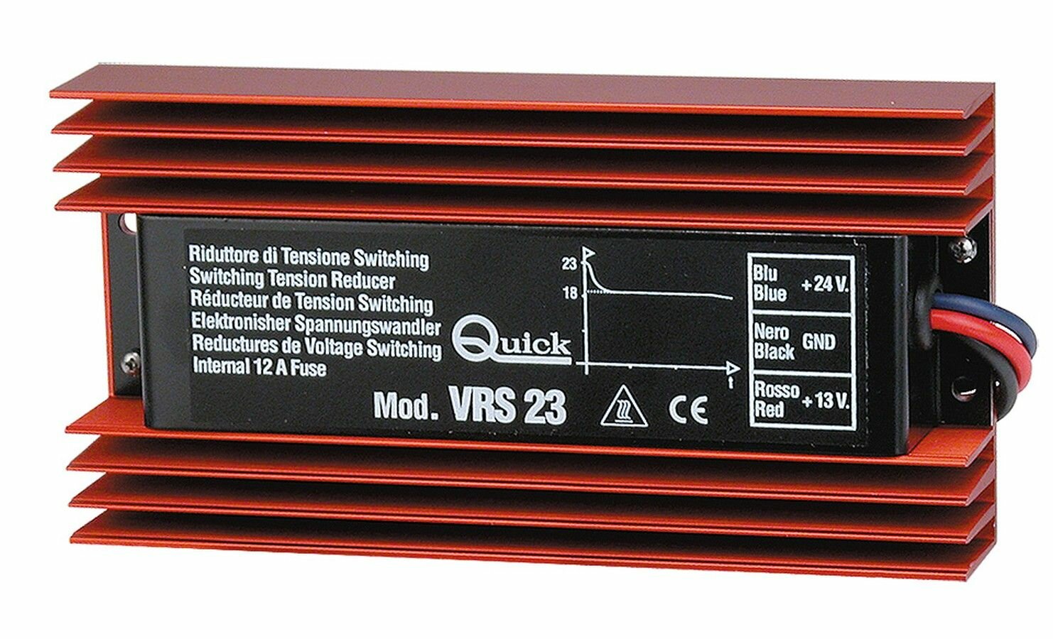 Преобразователь напряжения VRS23, 24/12V, 23A. (10236283)