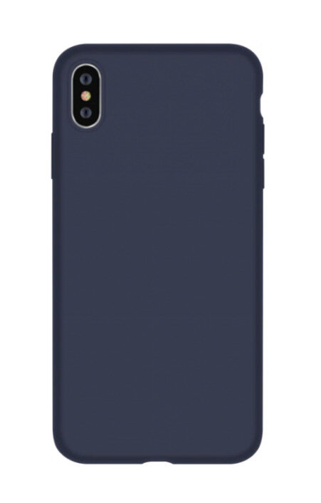 Чехол накладка Devia Nature Series Silicon для Apple iPhone X/XS, синий