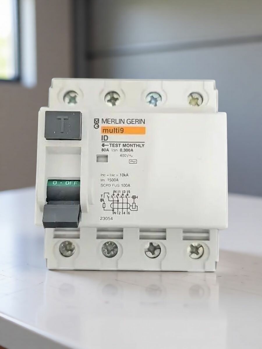 УЗО ID Merlin Gerin Multi 9 4Р 80А 300mA класс АС