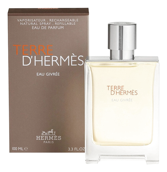Парфюмерная вода для мужчин Hermes Terre D Hermes Eau Givree 100 мл - Гермес Тери О Живри морозная