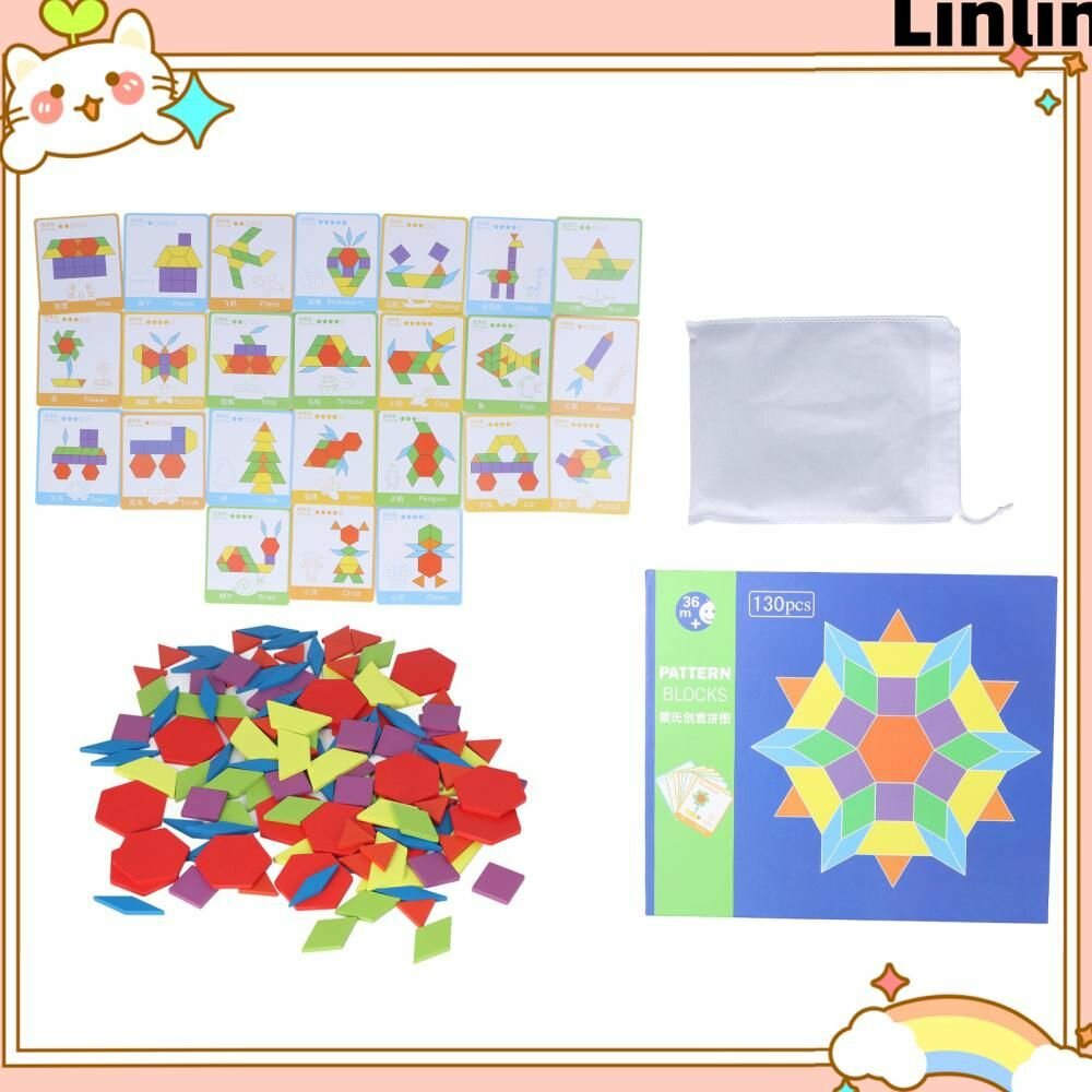 Танграм Toys, обучающие геометрические игрушки для детей, набор из деревянных блоков