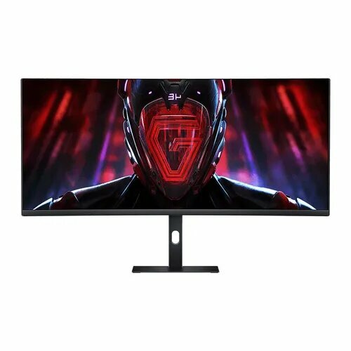 34" Интерактивная панель Redmi G34WQ (C34WQBA-RG) 3440x1440 Изогнутый экран 1500R частота 180 Гц, черный