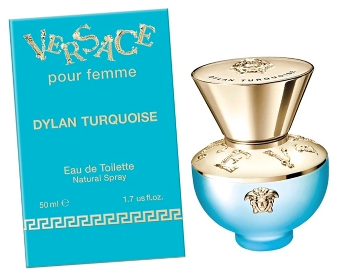 Versace Dylan Turquoise Pour Femme парфюмированный аромат 50 мл - Версаче Дилан Туркуаз Пур Фем женский
