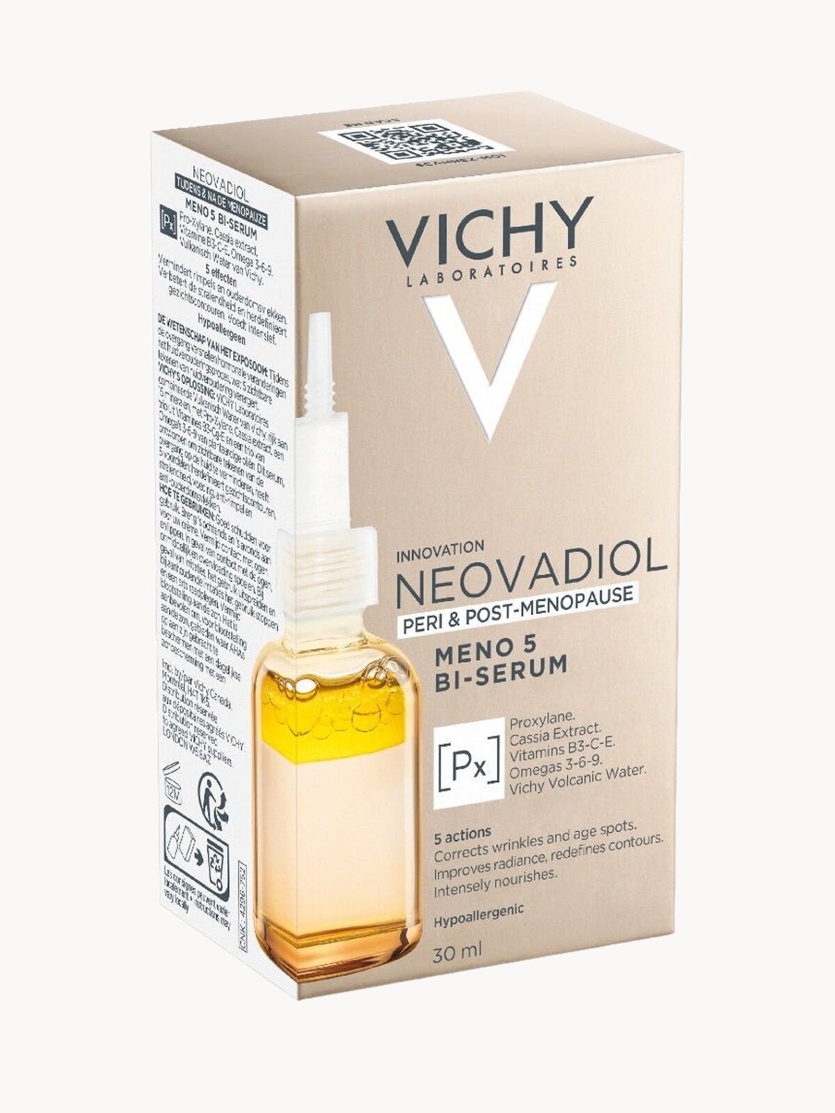 Сыворотка VICHY Neovadiol, для кожи в менопаузу, антивозрастная, 30мл