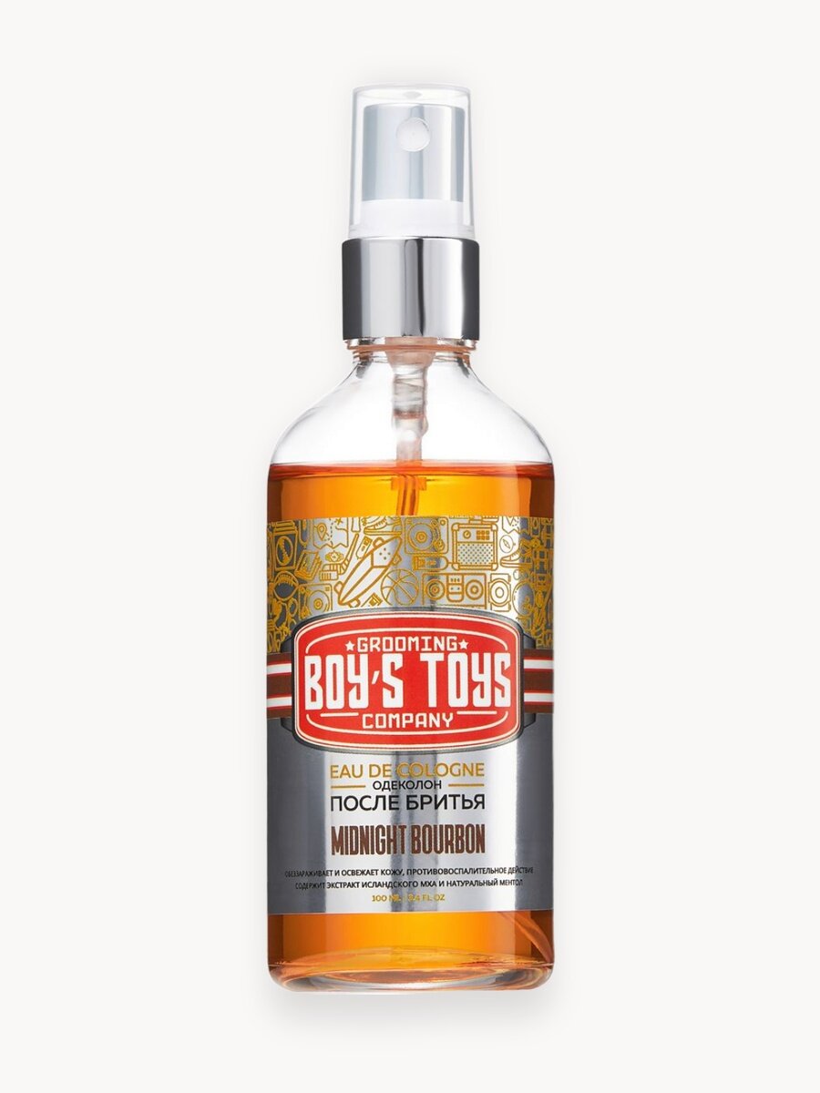 Boy's Toys Одеколон после бритья "MIDNIGHT BOURBON", 100 мл.