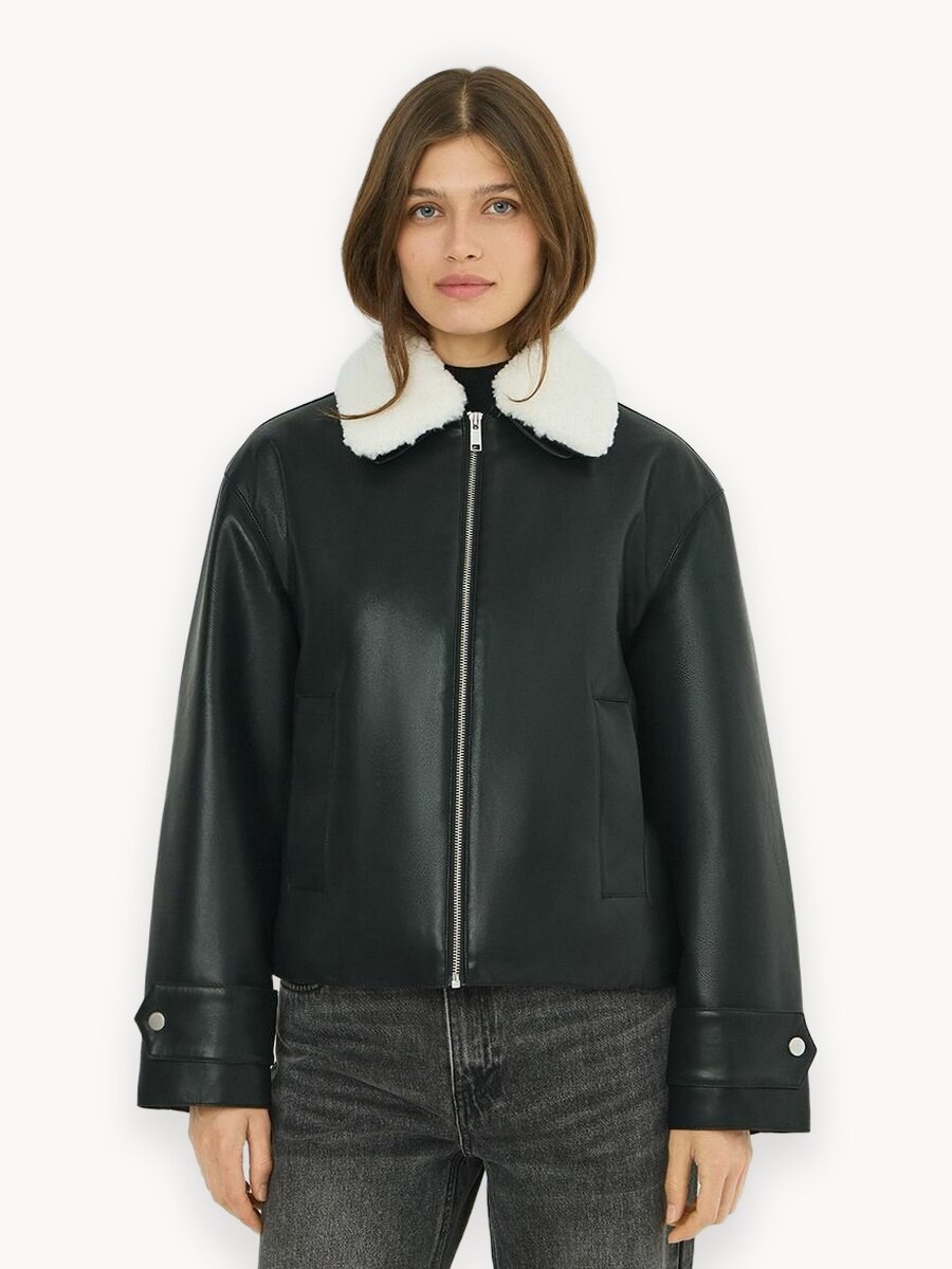 Куртка кожаная