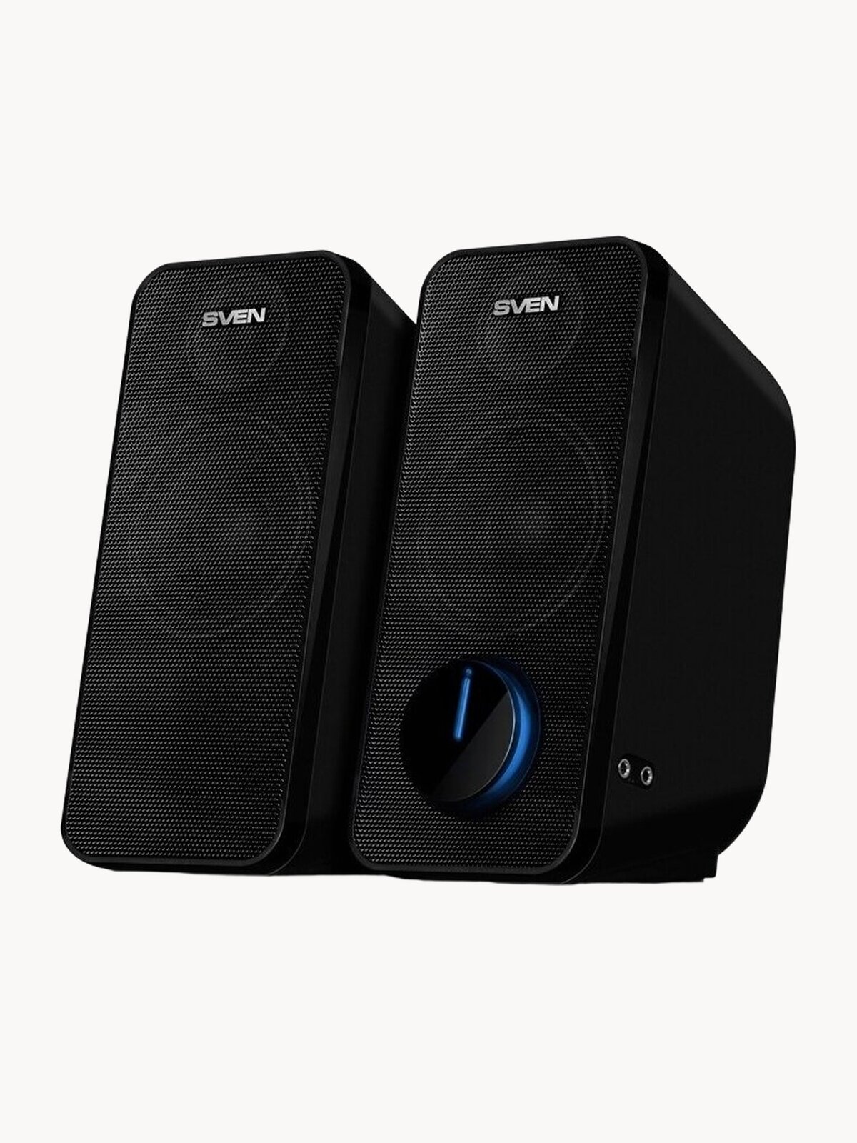 Проводные колонки SVEN 470, с регулятором громкости, черные (12 Вт, питание от USB)
