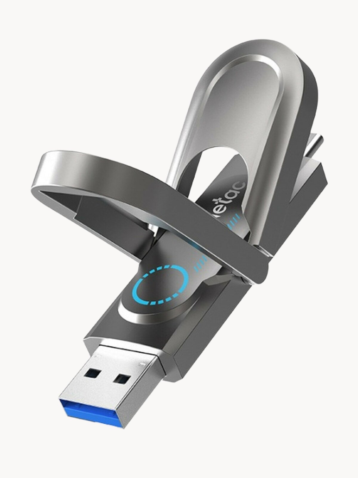 Флешка Netac US9 512Gb USB3.2 Solid State Flash Drive, up to 900MB/1000MB/s (NT03US9C-512G-32TA)