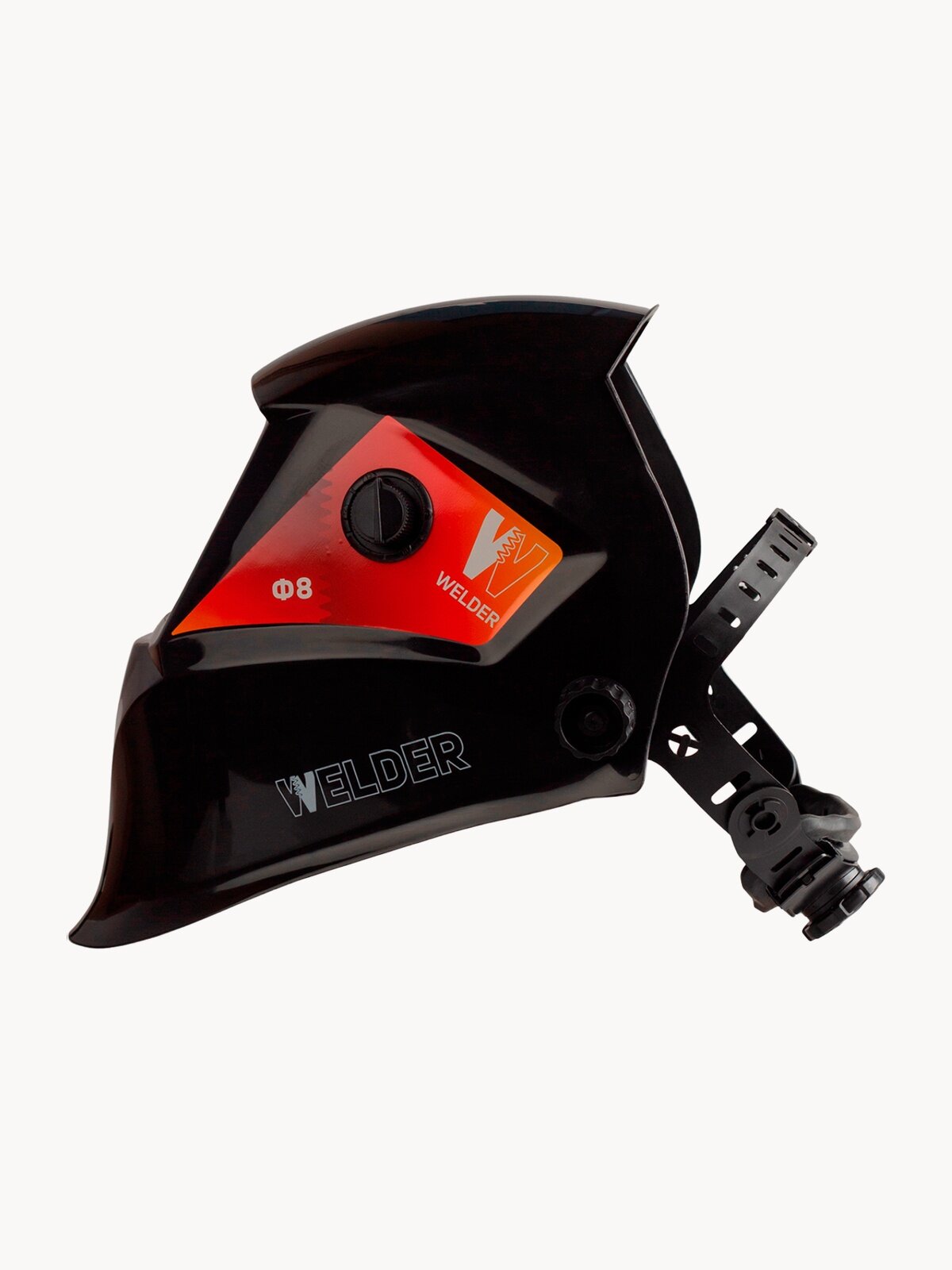 Маска сварочная WELDER ULTRA Ф8 Хамелеон 98x53 мм, DIN 4/9-13 (Внешняя регулировка)