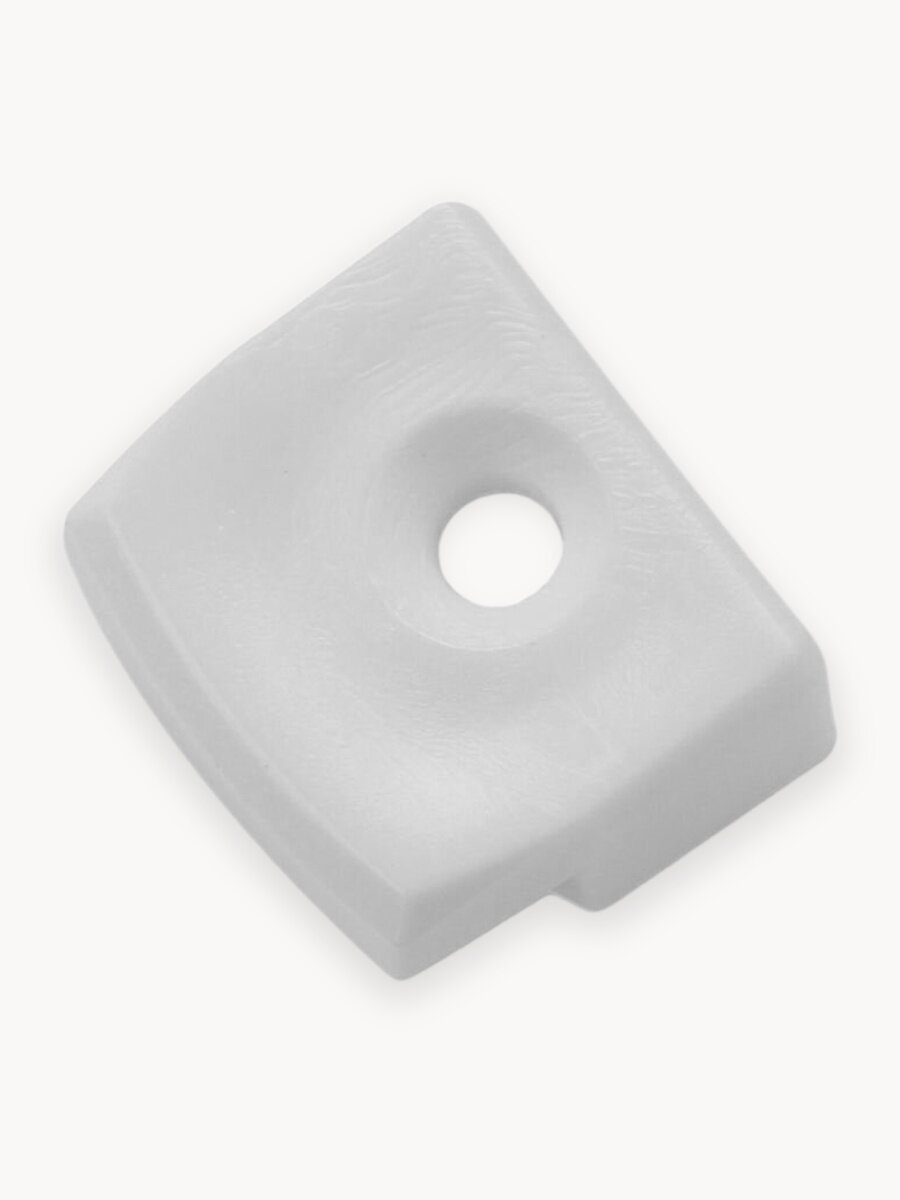 Крепление для зеркал, стекол, кухонных фартуков и экранов к стене (зеркало-держатели) белые 20 шт.