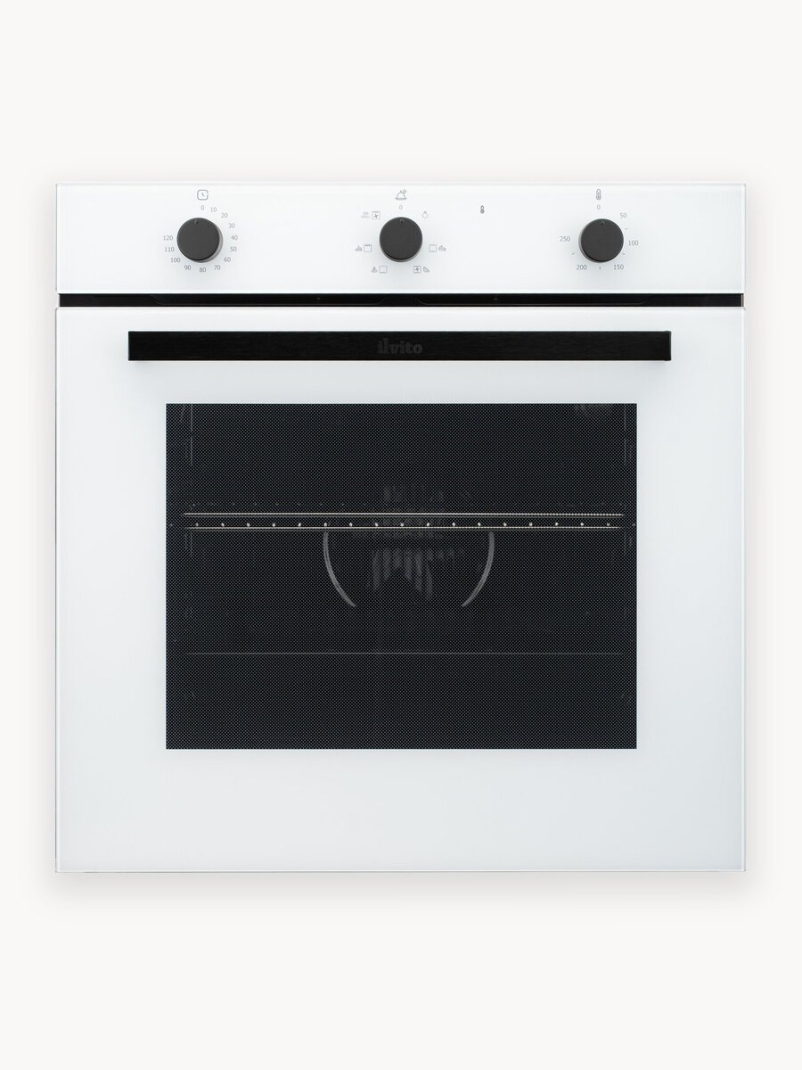 Электрический духовой шкаф ILVITO IFE MELISSA BB 711, 65 л, духовка электрическая встраиваемая, электрическая духовка