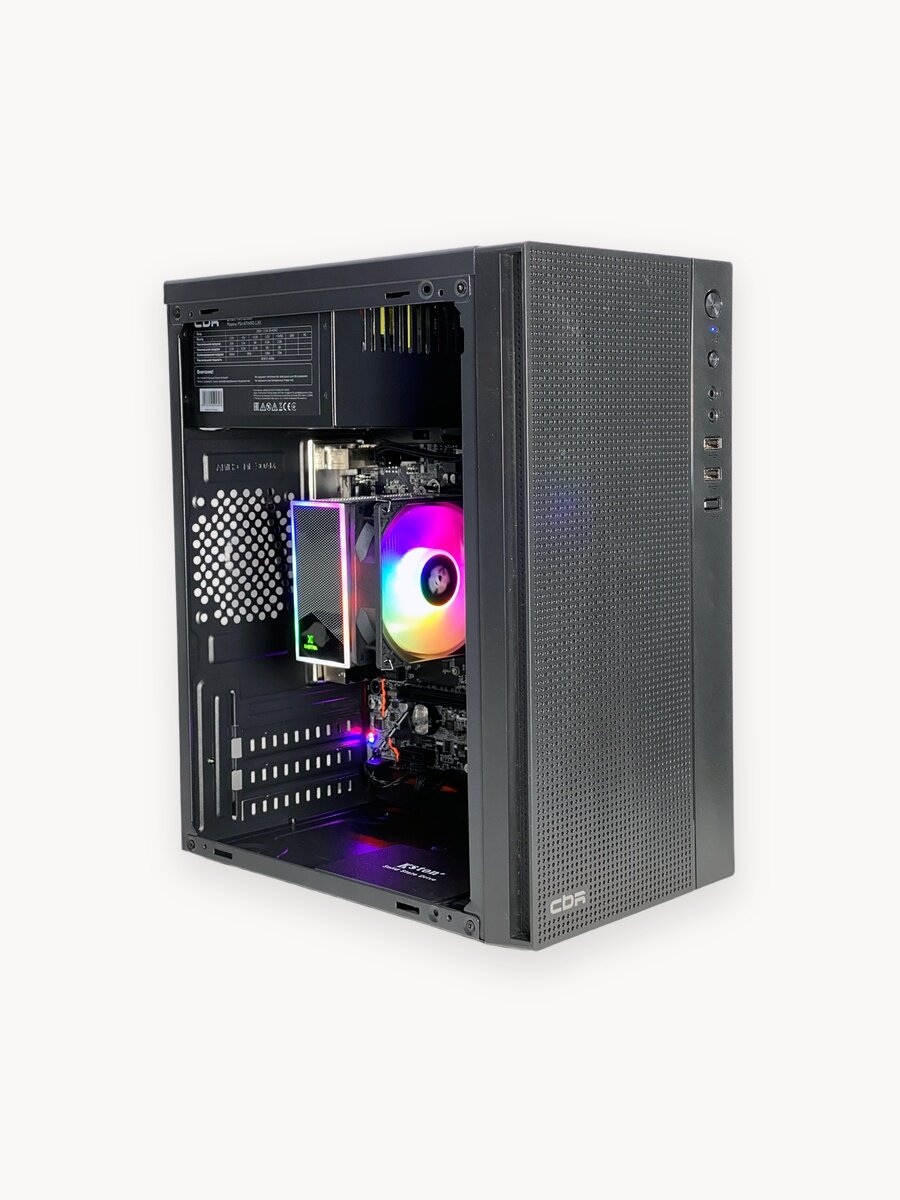 Intel Системный блок (Intel Core i5-12400, RAM 32 ГБ, SSD 1000 ГБ, Intel UHD Graphics 730, Windows 11 Pro)