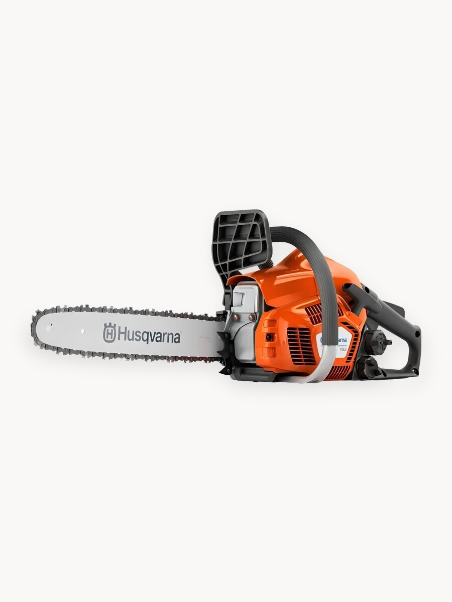 Бензопила Husqvarna 125, система стабилизации, антивибрация, 40 см³, 2 л. с