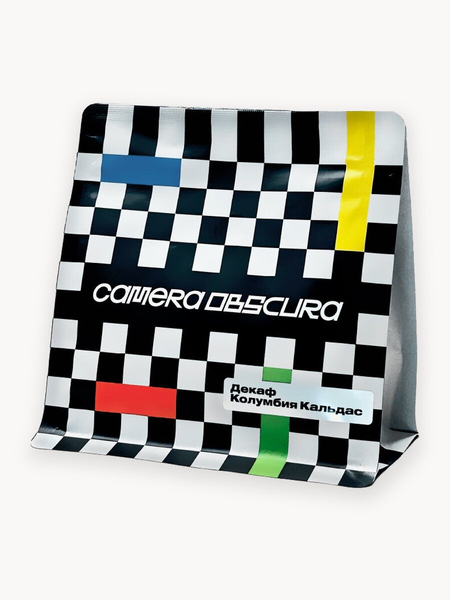Декаф Колумбия Кальдас, кофе в зернах Camera Obscura, 250 г