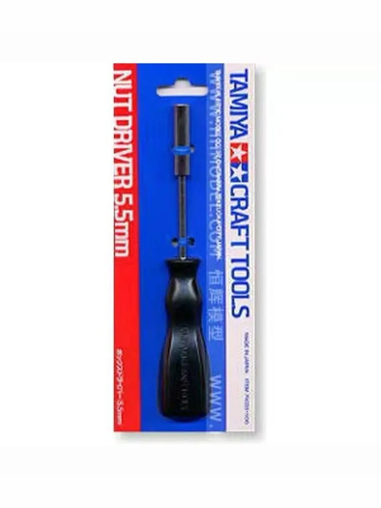 Гайковерт TAMIYA CRAFT TOOLS для моделизма 5,5 мм, сталь, черный