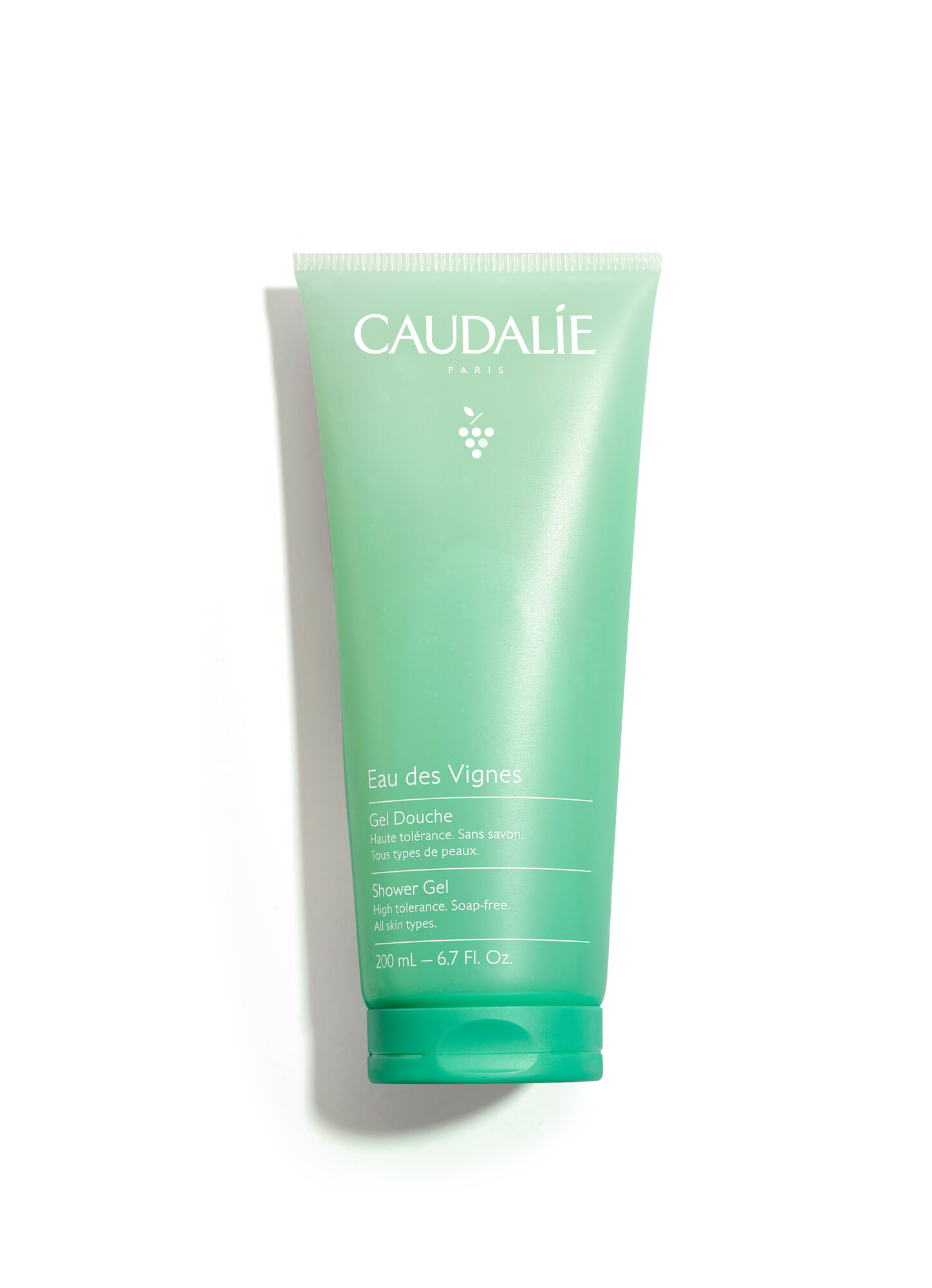 Гель для душа Caudalie "Eau de Vignes", с бергамотом, ирисом, белым мускусом, 200 мл