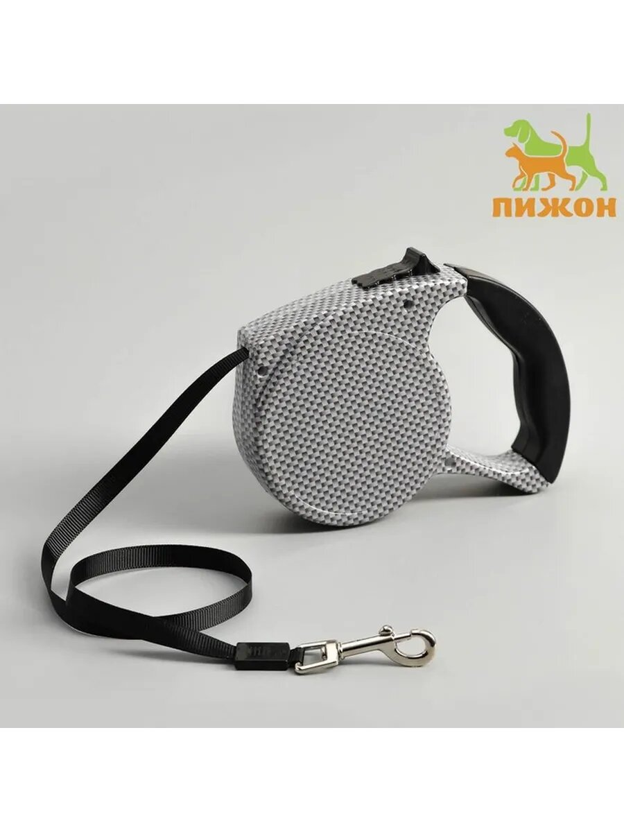 Универсальный поводок-рулетка для собак до 15 кг