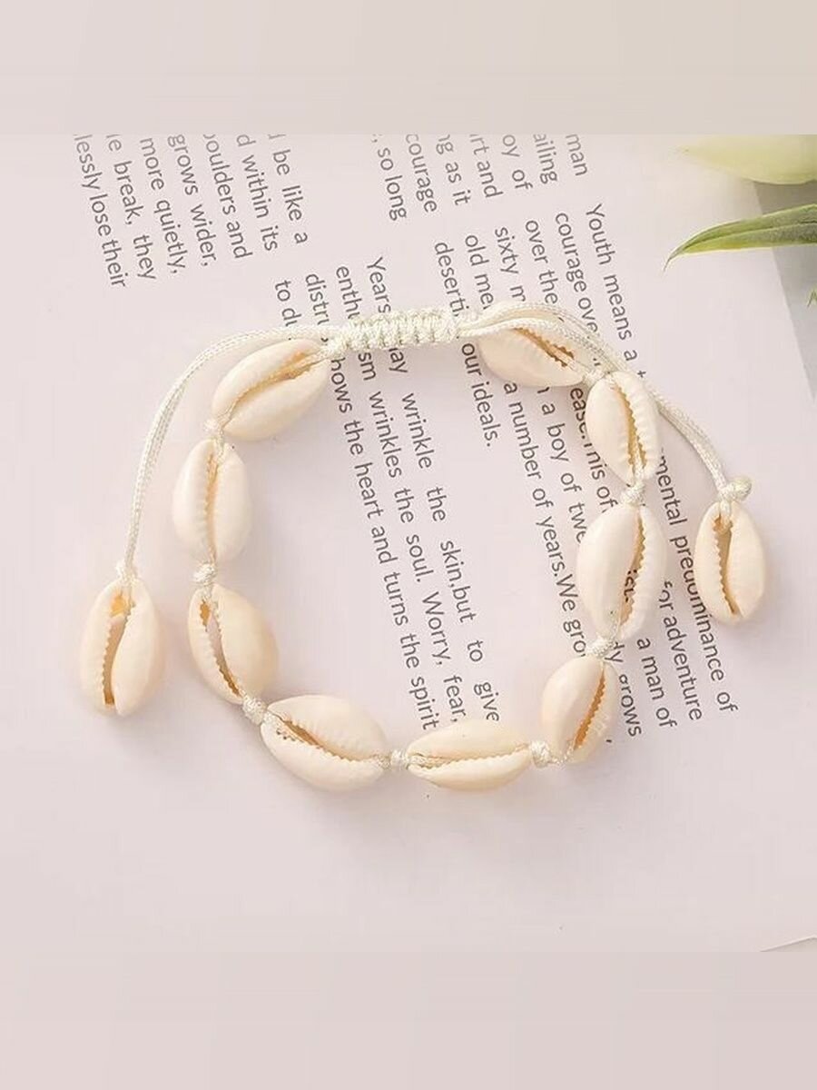 Браслет, ракушка