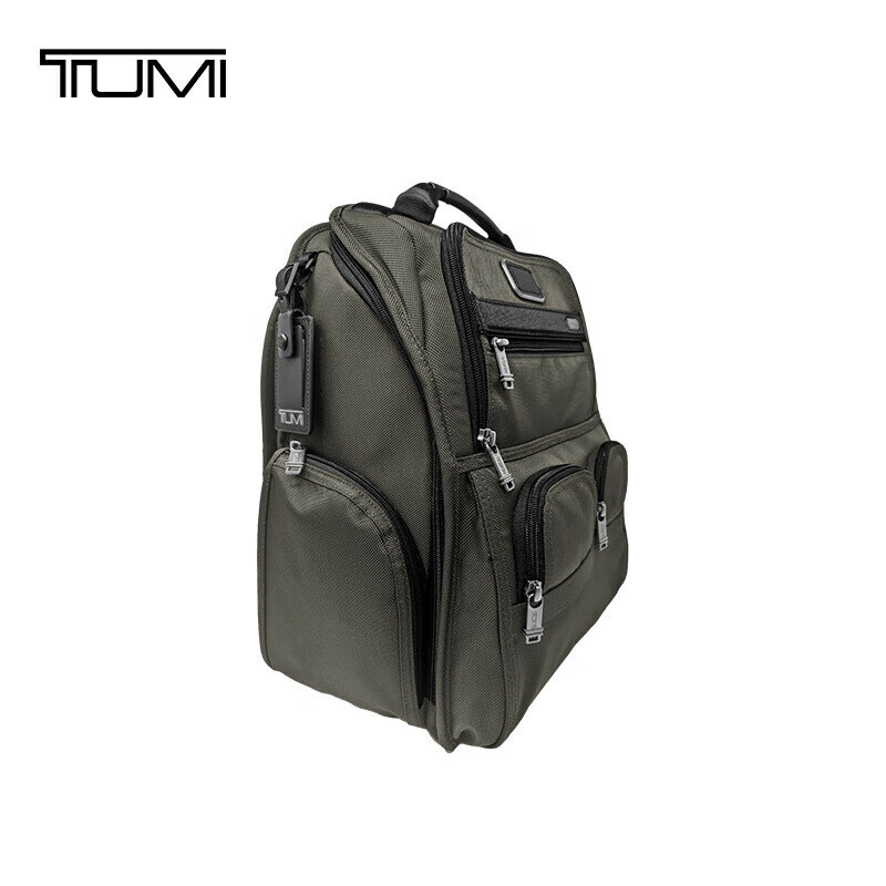 [Tuming 026303173WLO] TUMING (TUMI) GEN 4.3 men's backpack business commuter large-capacity ballistic nylon computer bag olive olive Olive