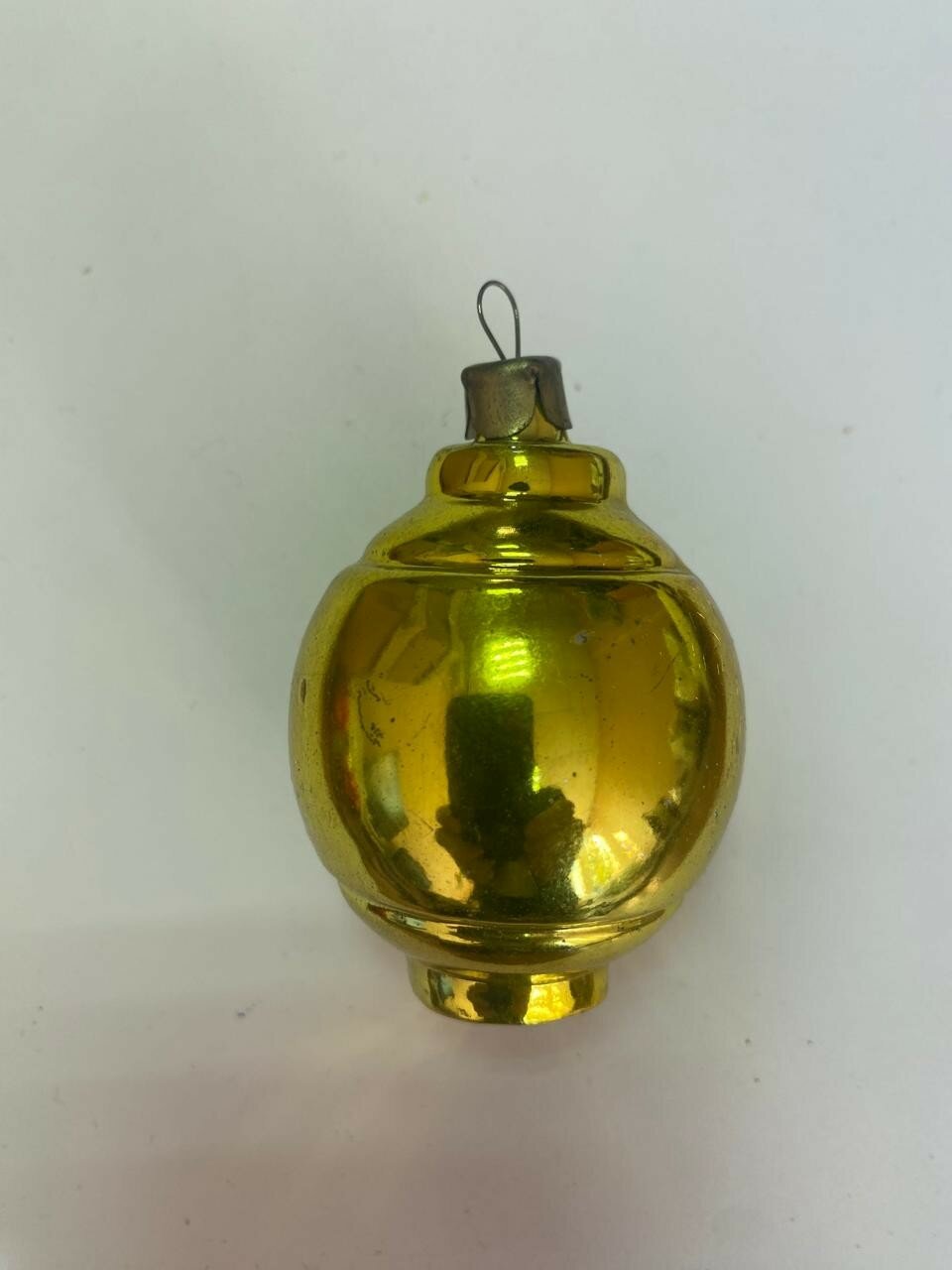 Игрушка на елку Бочонок-фонарь Винтаж из СССР
