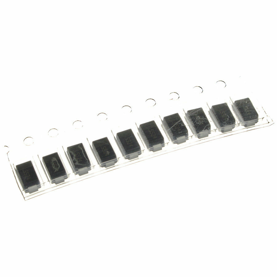 Диод Шоттки SMD 2А 40В SS24A SMA Hottech (упаковка 20шт)