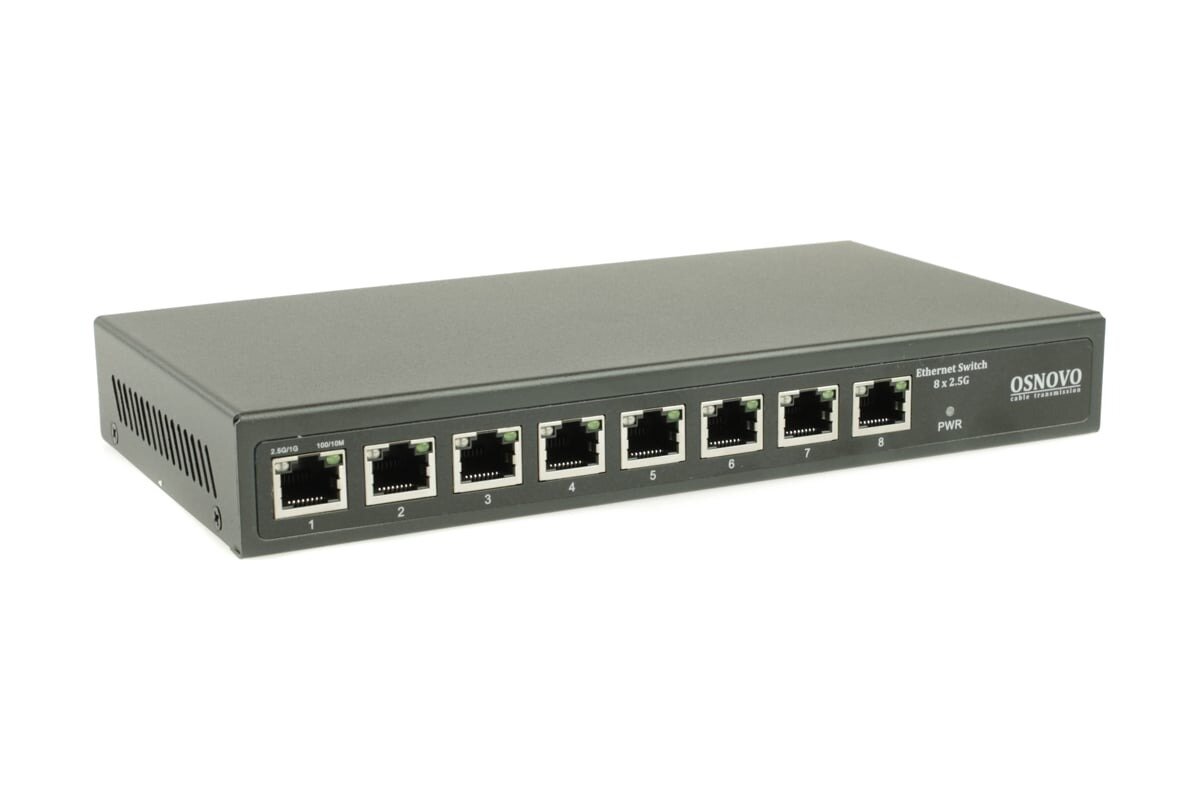 Коммутатор неуправляемый Osnovo SW-8D-1