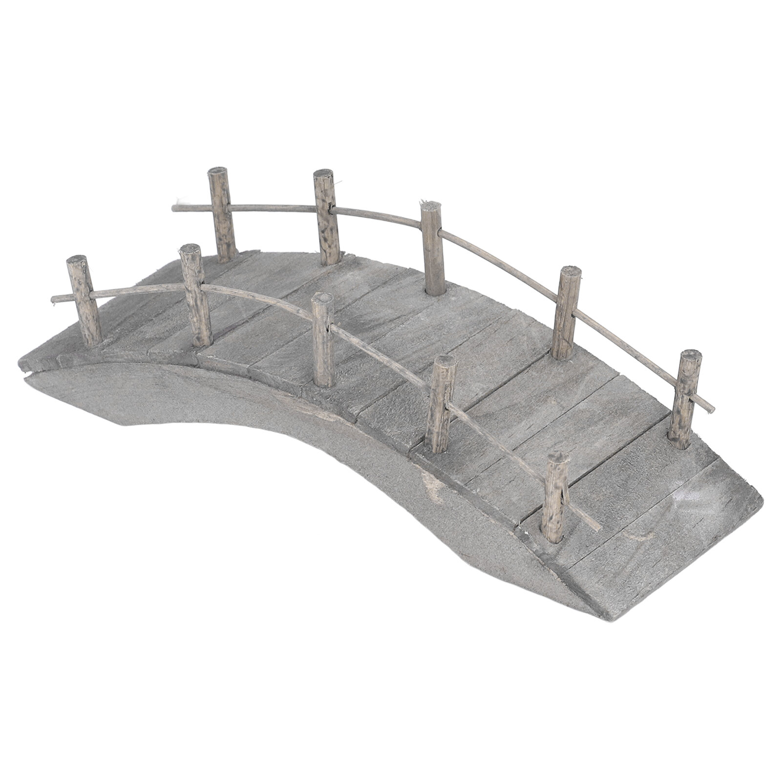 Мини-деревянный арочный мост 1:12 кукольный домик, дуговой мост, миниатюрные ландшафтные украшения с перилами