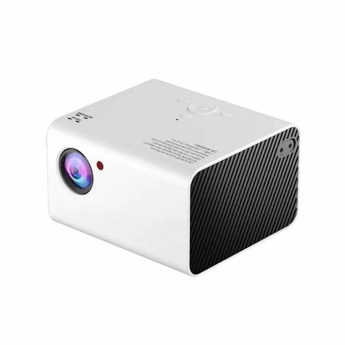 Проектор H5, белый1080P, Android (операционная система)Подходит для школы, офиса, кемпинга, дома