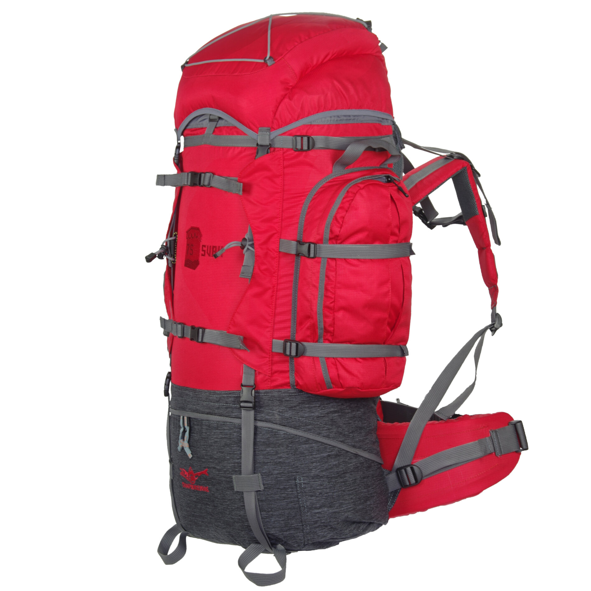 Рюкзак туристический сван 75 Красный Снаряжение