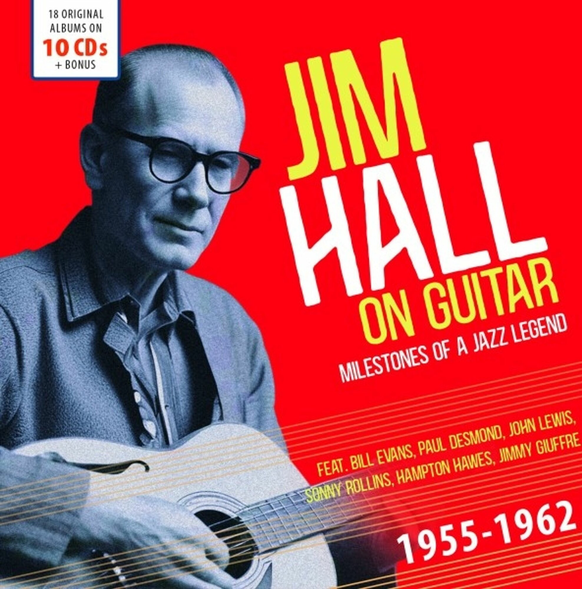 Диск Jim Hall (1930-2013) - Greatest Jazz Guitarists - Original Albums (10 CD)