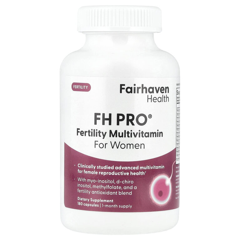 Fairhaven Health, FH Pro for Women, мультивитаминный комплекс для женщин, 180 капсул