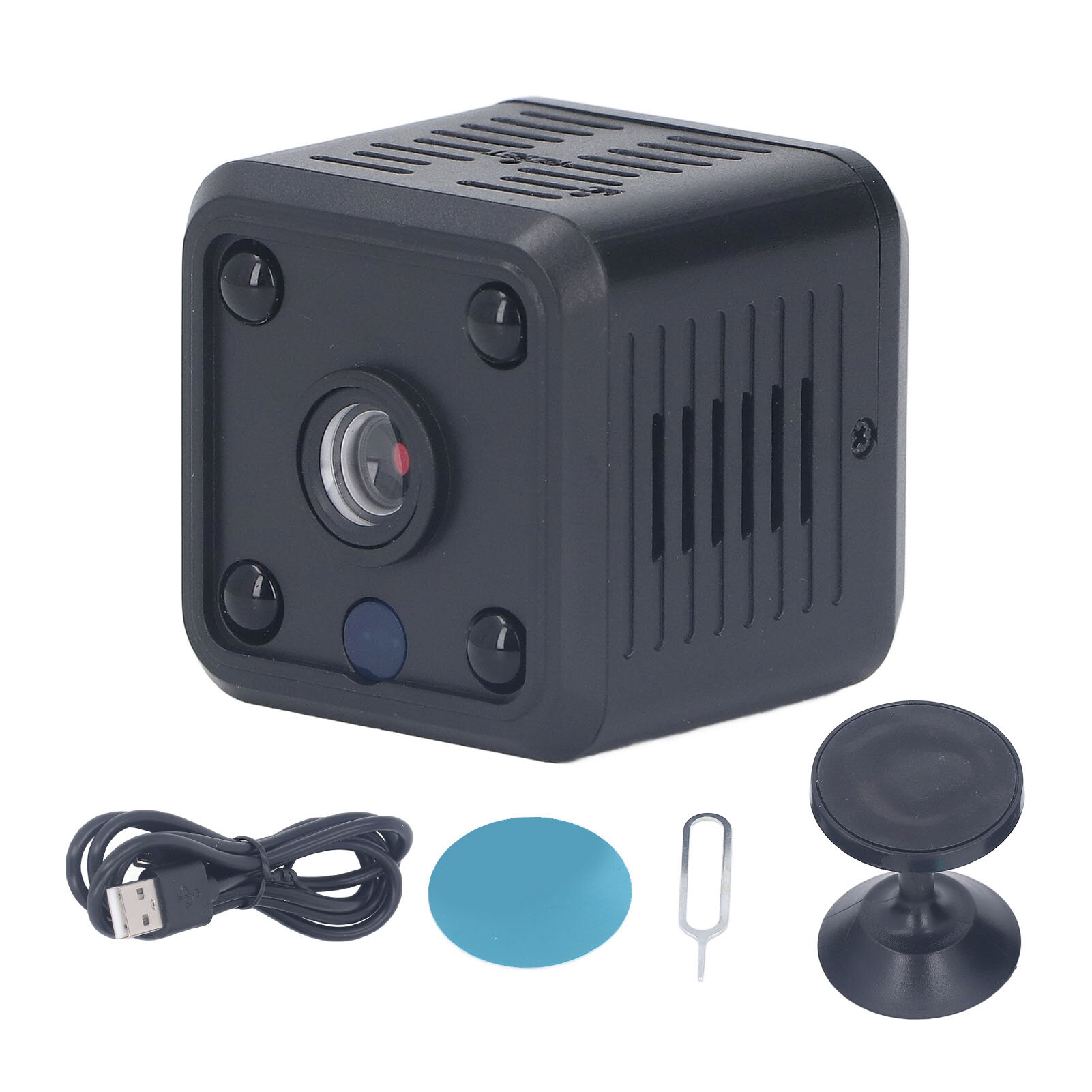 WiFi-камера HD, ночное видение, встроенный аккумулятор