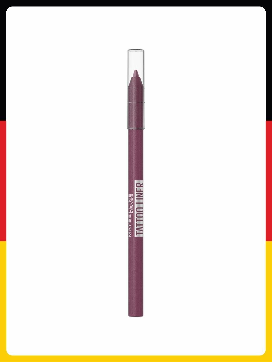 Гелевый карандаш для глаз Maybelline Tattoo Liner, 1 г № 1 818 - Бургундское блаженство