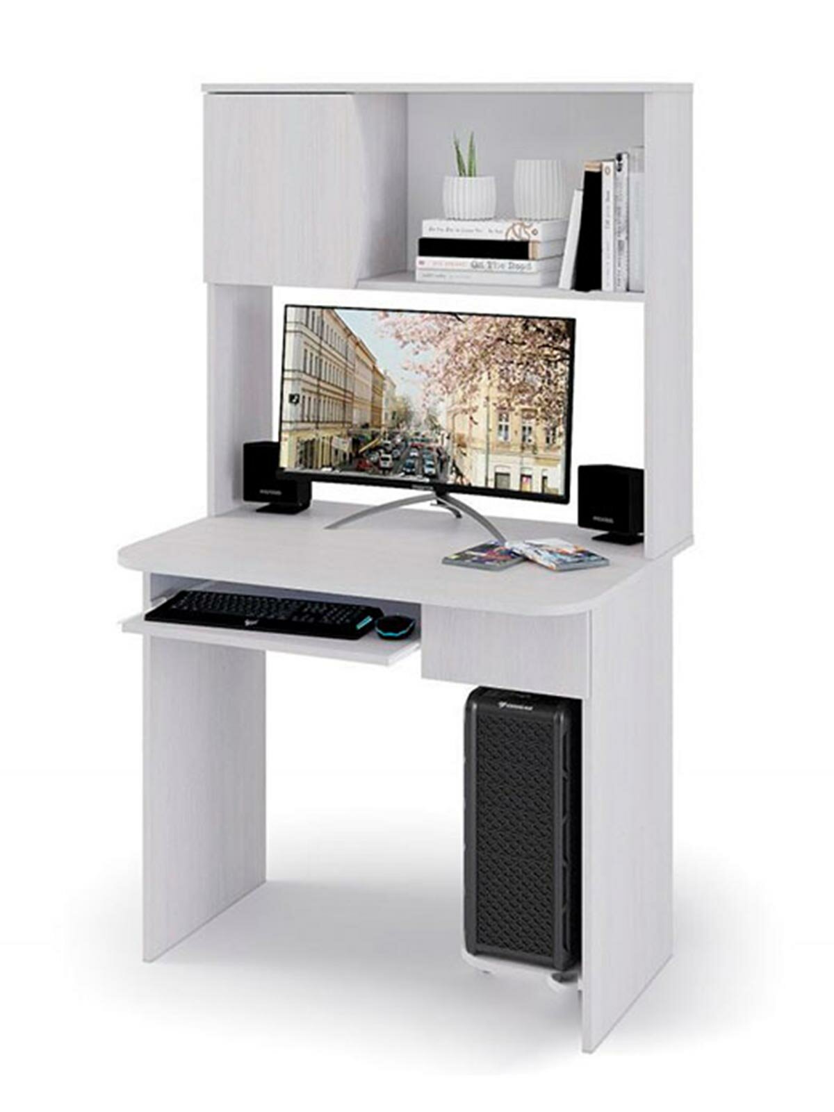 Стол компьютерный Стендмебель №2 анкор светлый, ЛДСП, 600x900x1580