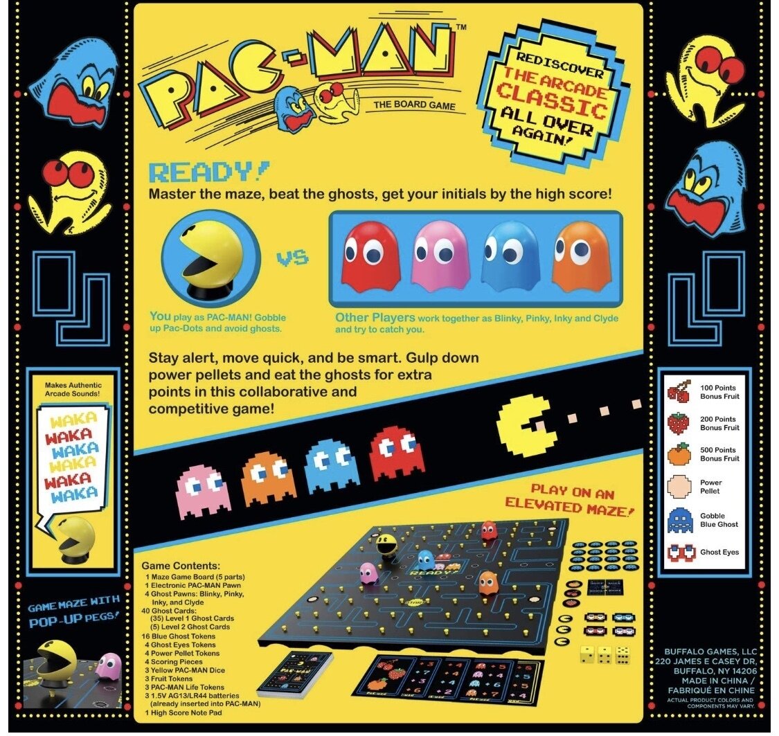 PAC-MAN настольная игра Пак Мен — фото 1