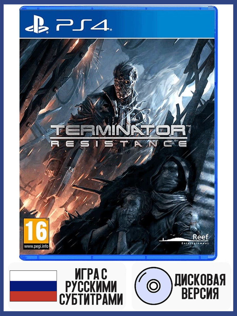 Игра Terminator Resistance (PS4 / PlayStation 4, Русские субтитры)