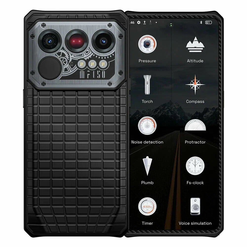 Смартфон Oukitel IIIF150 Raptor 5G 16/512Gb Onyx Black (Черный)