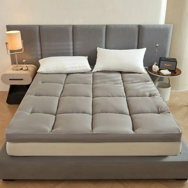 Матрас Холпласт, беспружинный, мерсеризованный, серый, 160x200х5 см