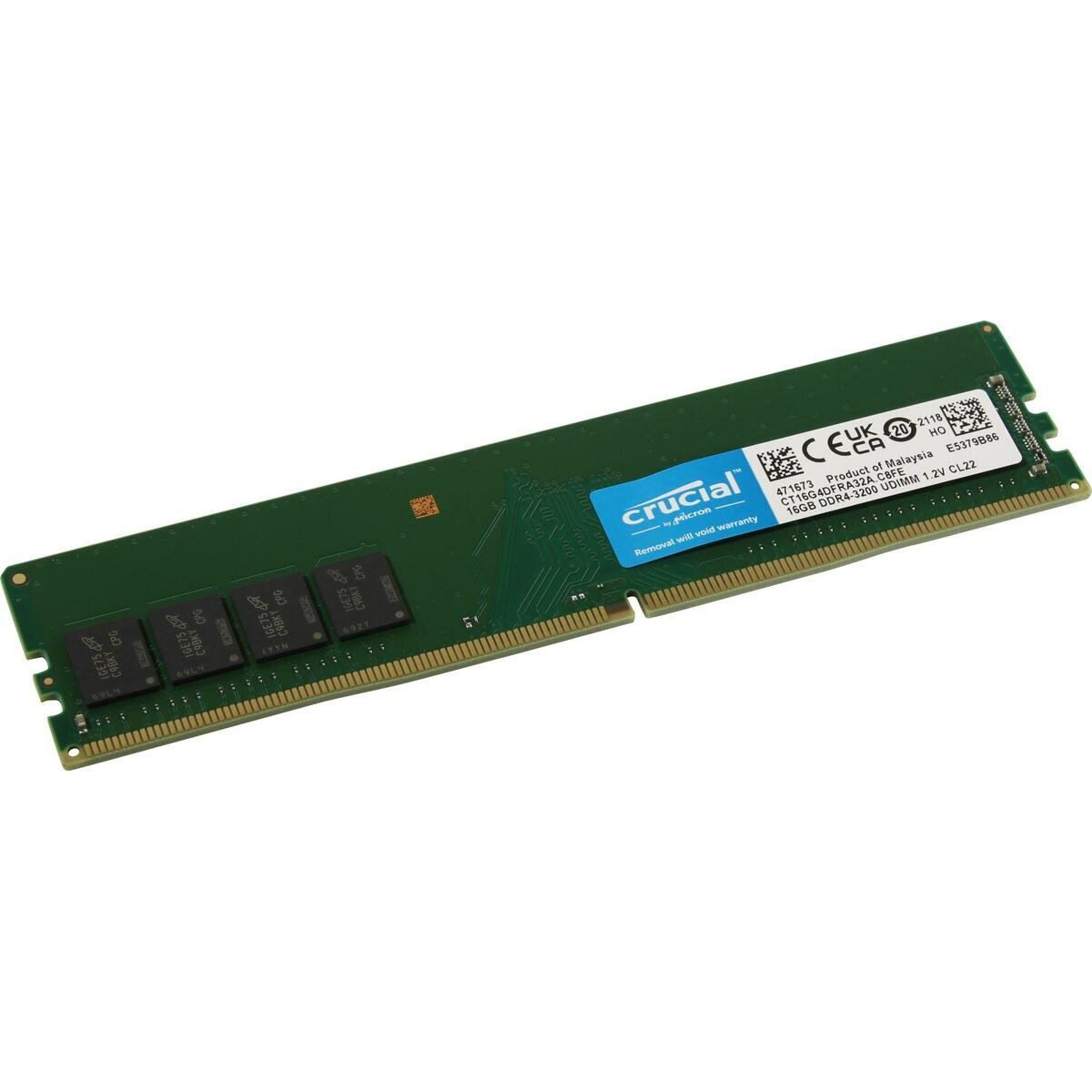 Crucial DDR4 DIMM 16Gb CL22