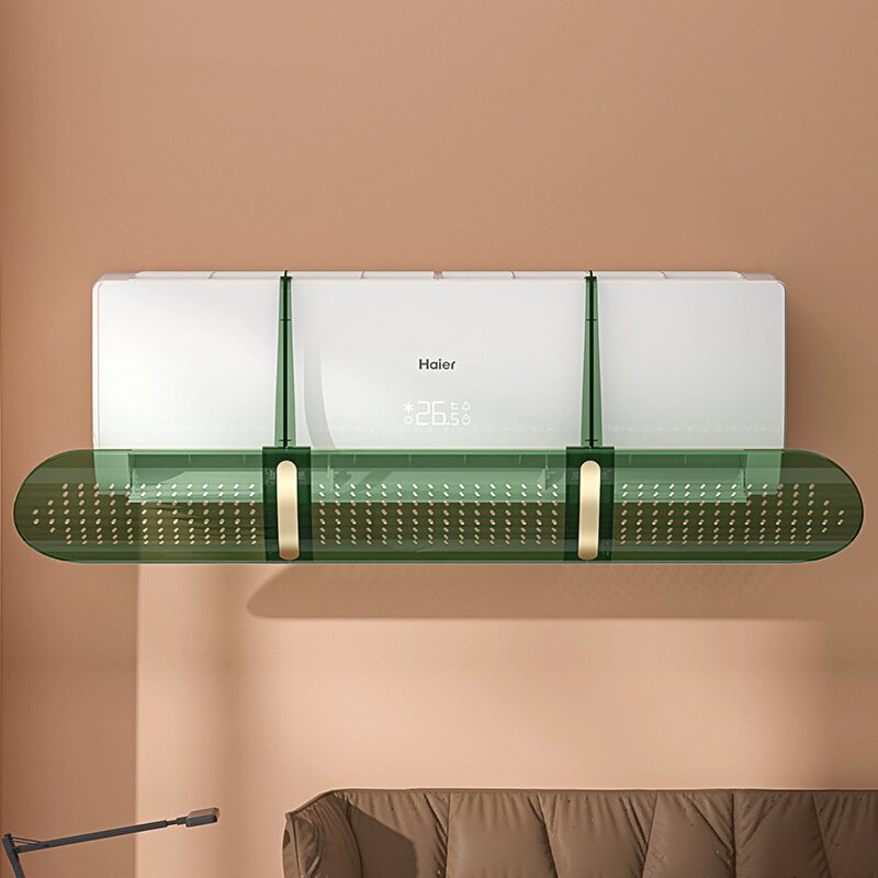 Регулируемый экран MyPads для кондиционера 103см, козырек. Зеленый