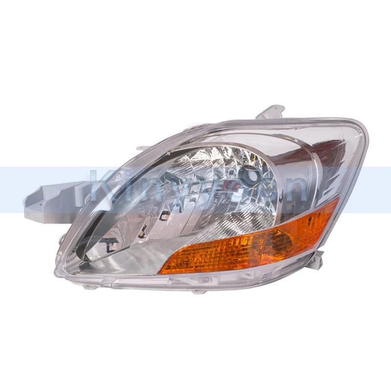 Передний бампер автомобиля, фара для Toyota Yaris Sedan/Vios 2007-2009, фара, фара Left Side