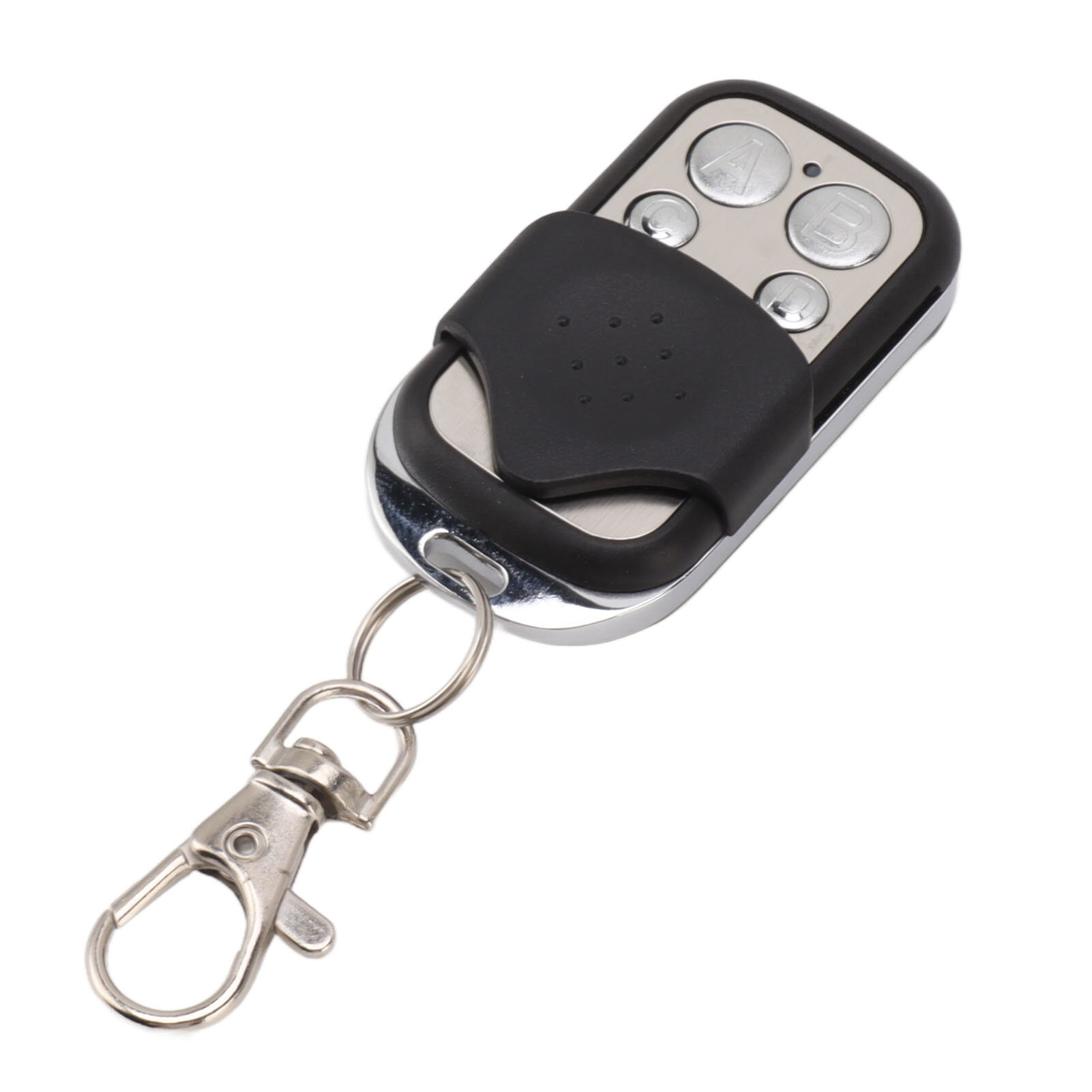 Портативный пульт дистанционного управления для открывания гаражных ворот, универсальный пульт для предотвращения помех, 433 МГц, 4 кнопки, пульт для гаражных ворот с брелоком