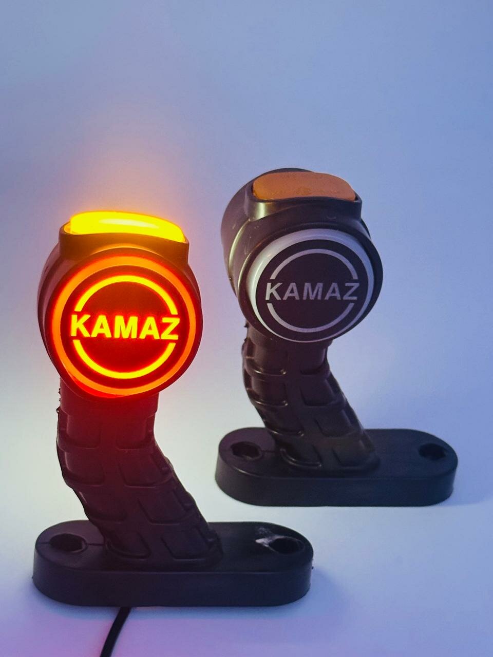 Светодиодные неоновые LED задние габариты / габариты-рога / рожки 12-24v -Kamaz