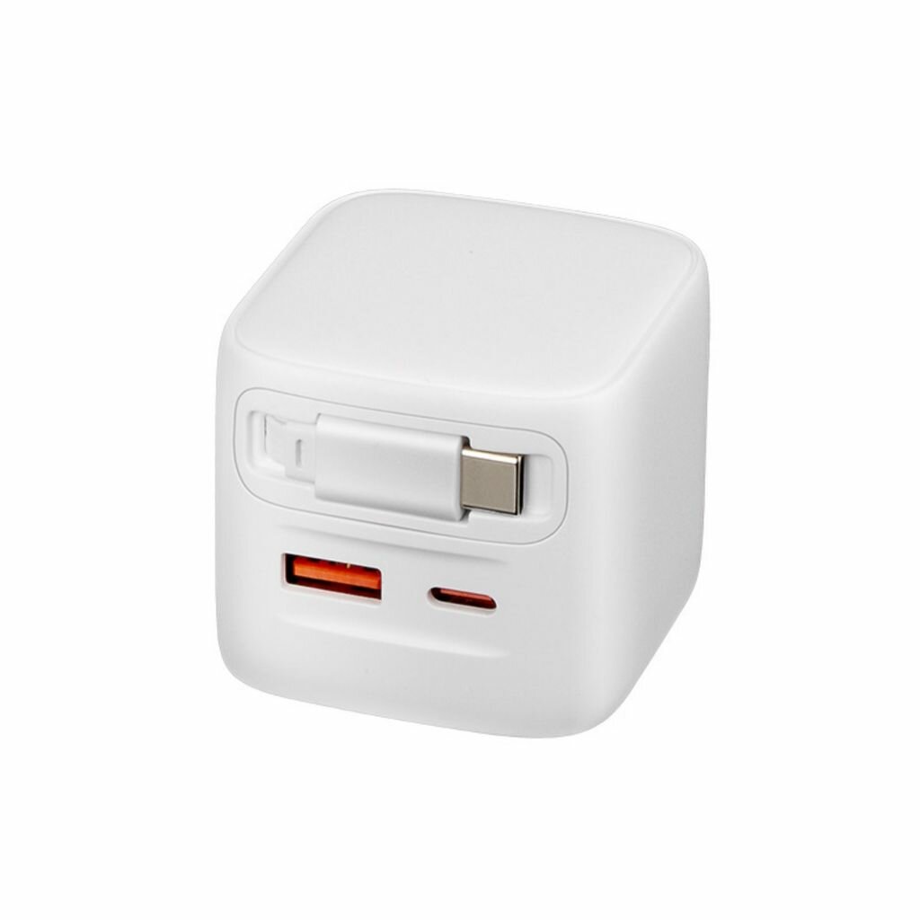 Зарядное устройство 30W с кабелем и двумя выходами