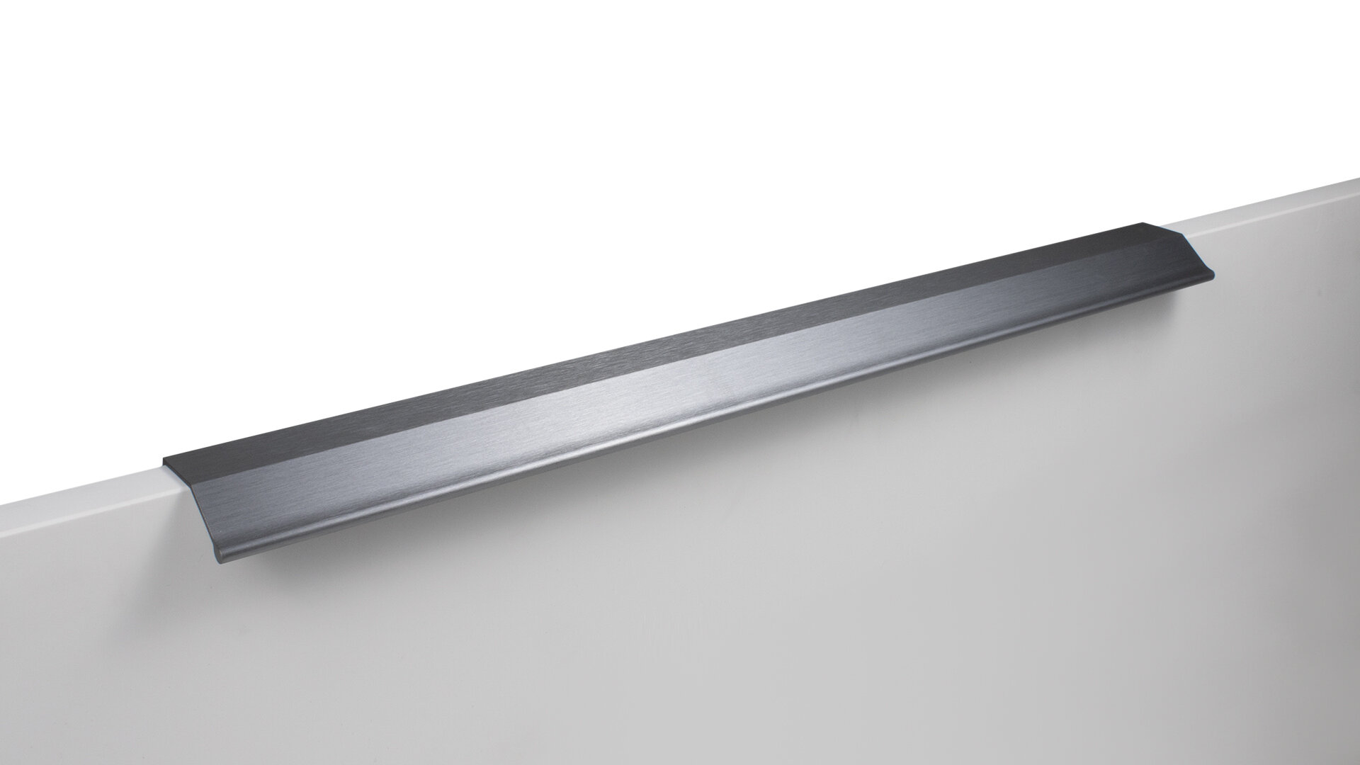 Мебельная ручка METRICA RT112BGR.1/384/450, брашированный серый